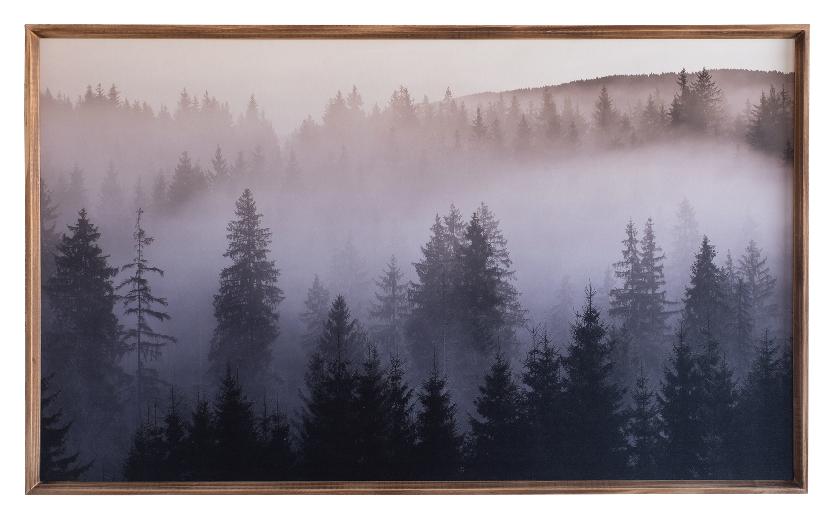 Open Road Brands Misty Trees Framed MDF Wall Art by Kristo24 ...